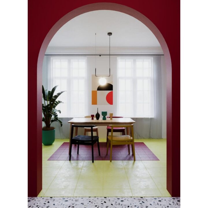 Söögilaud WOODYOU160x90 ruuduline naturaalne tamm - Homewell